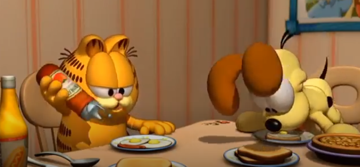 Animation and All Things Related: Let's Watch This: "Garfield Gets Real ...