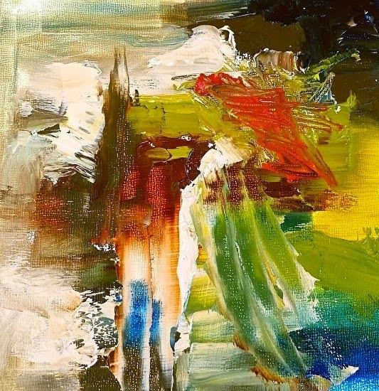 Daily Painters Abstract Gallery: Contemporary Abstract Art "Untitled 1 ...