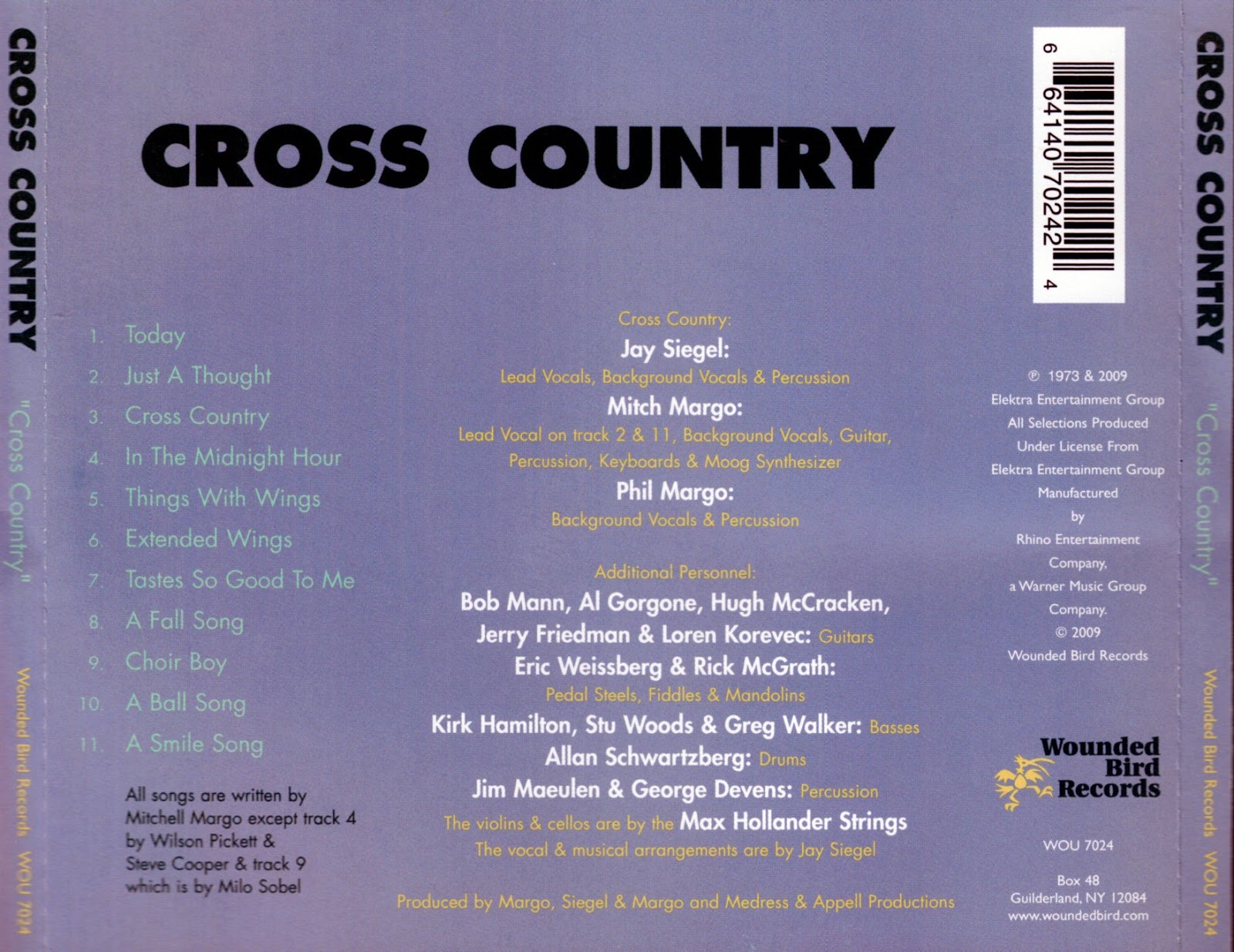 Pop On The Run: Folk Rock, Country Rock, : Cross Country - Cross ...