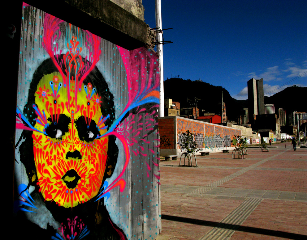 Stinkfish New Mural In Bogota, Colombia – StreetArtNews