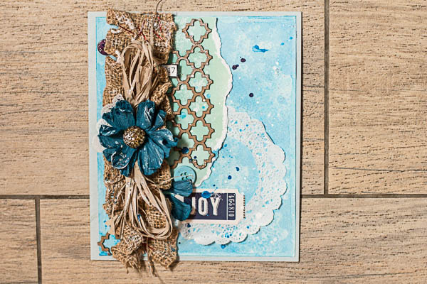 The BoBunny Blog: Wonderful Water Stamp Card!