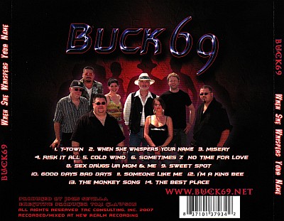 SouthernBluesRock: Buck69 2007 When She Whispers Your Name