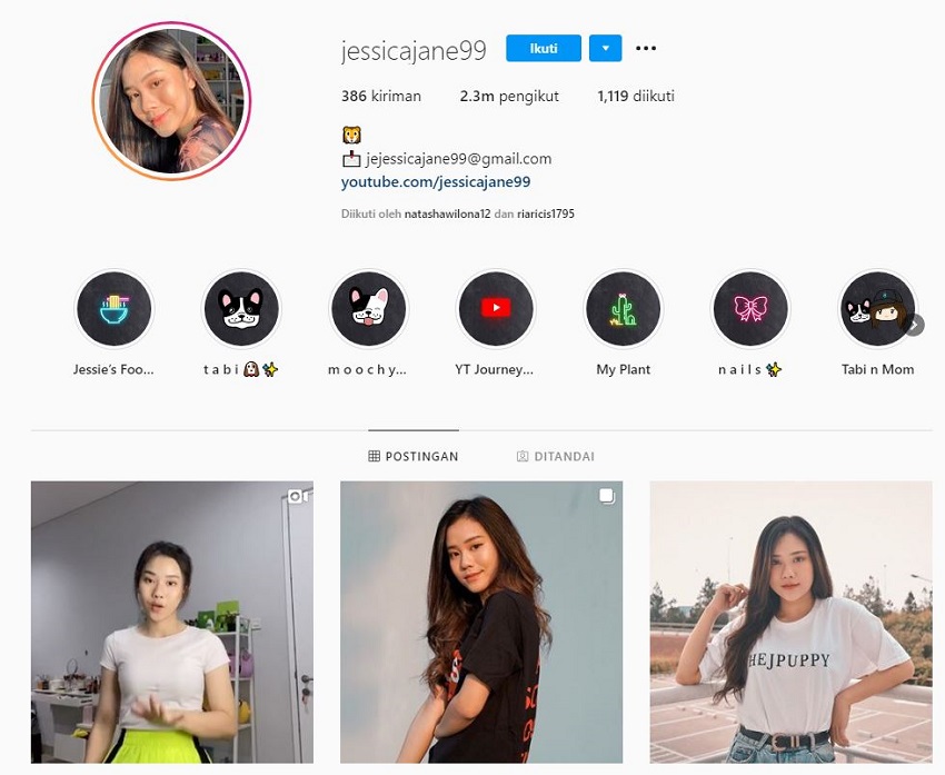 Biodata Jessica Jane, Lengkap Profil dan 10 Fakta Menarik serta Karir ...