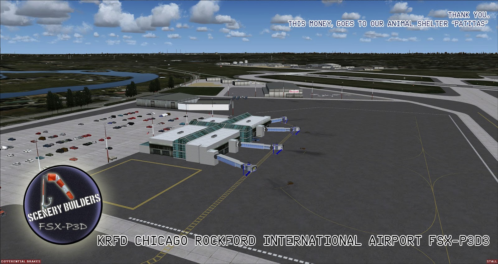FSX, P3D, MSFS scenerybuilders.: KRFD-Chicago Rockford International ...