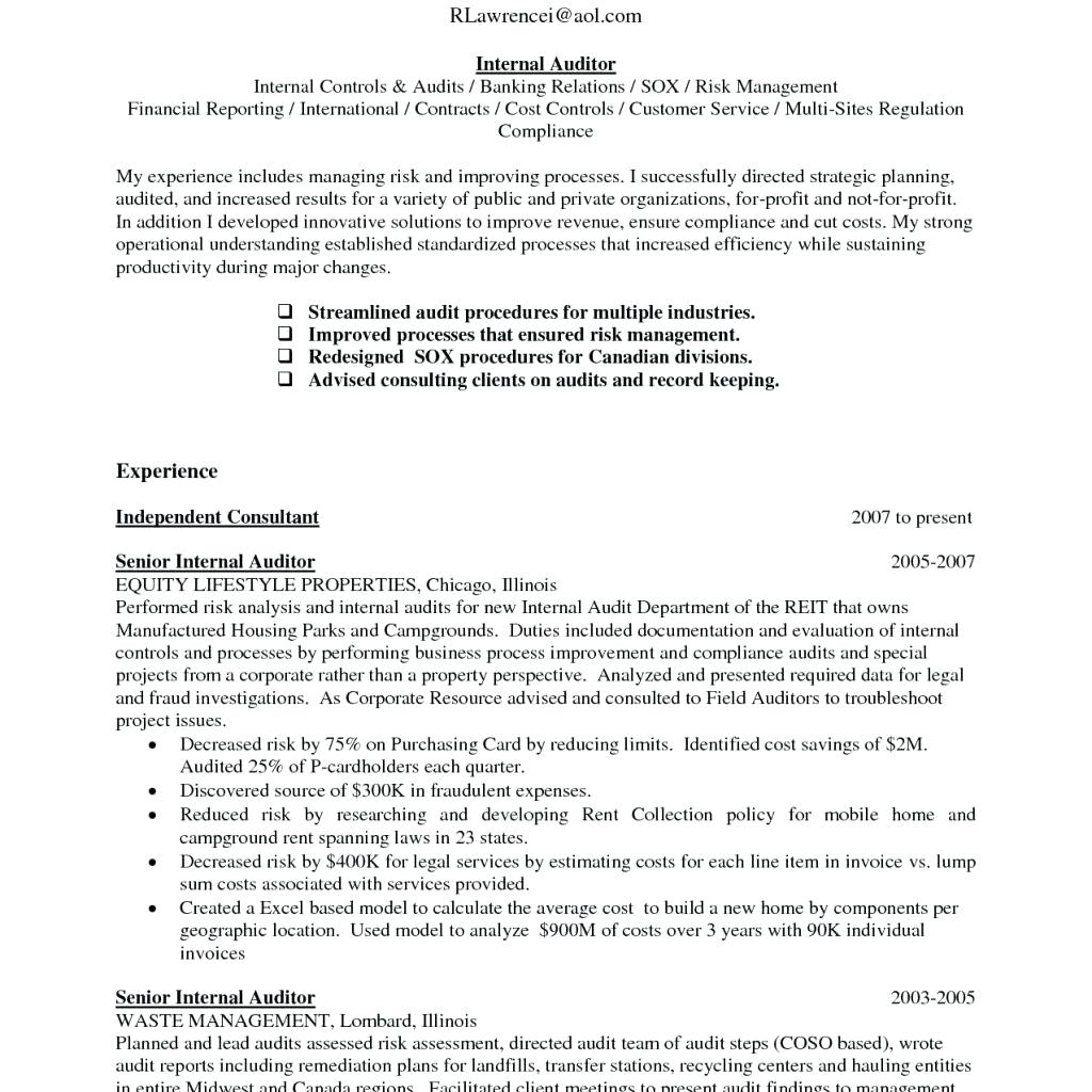 Audit Associate Resume Examples 2019 Audit Associate Resume Objective 2020