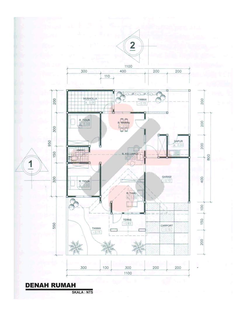 MENGHITUNG VOLUME PEKERJAAN PASANG DINDING BATA MERAH TRASRAM 1:3 ...