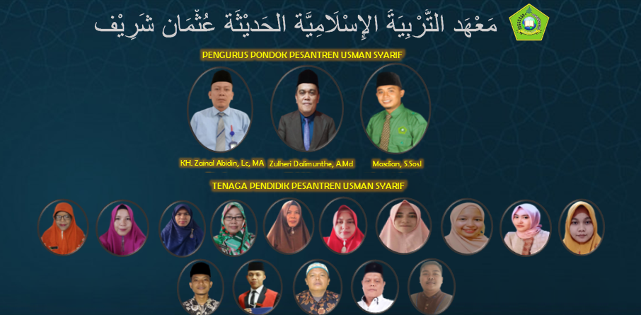 PESANTREN MODERN USMAN SYARIF: STRUKTUR ORGANISASI PESANTREN USMAN SYARIF