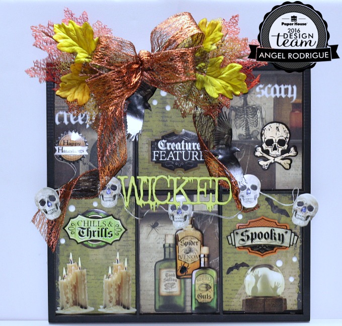 Scrappy Palace: Wicked - Paper House Design Team