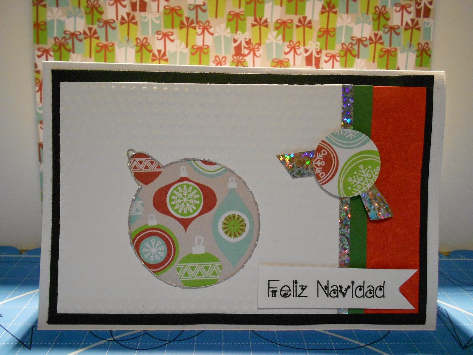 My Crafty Inspiration: Tarjeta navideña