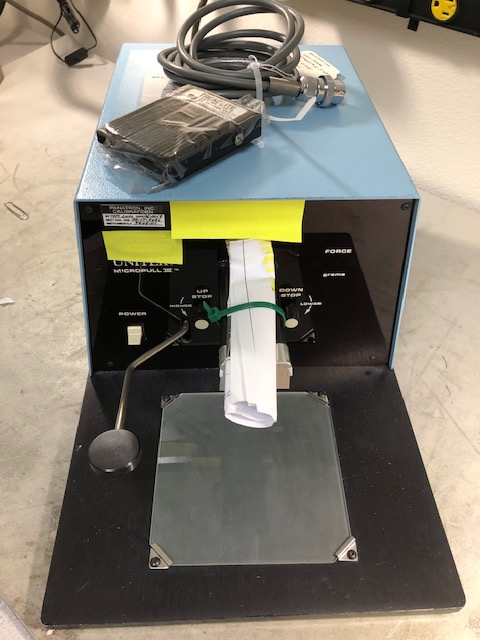 Unitek Micropull III Pull Tester - Panatron Inc.