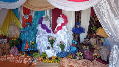 Colores de los santos yoruba