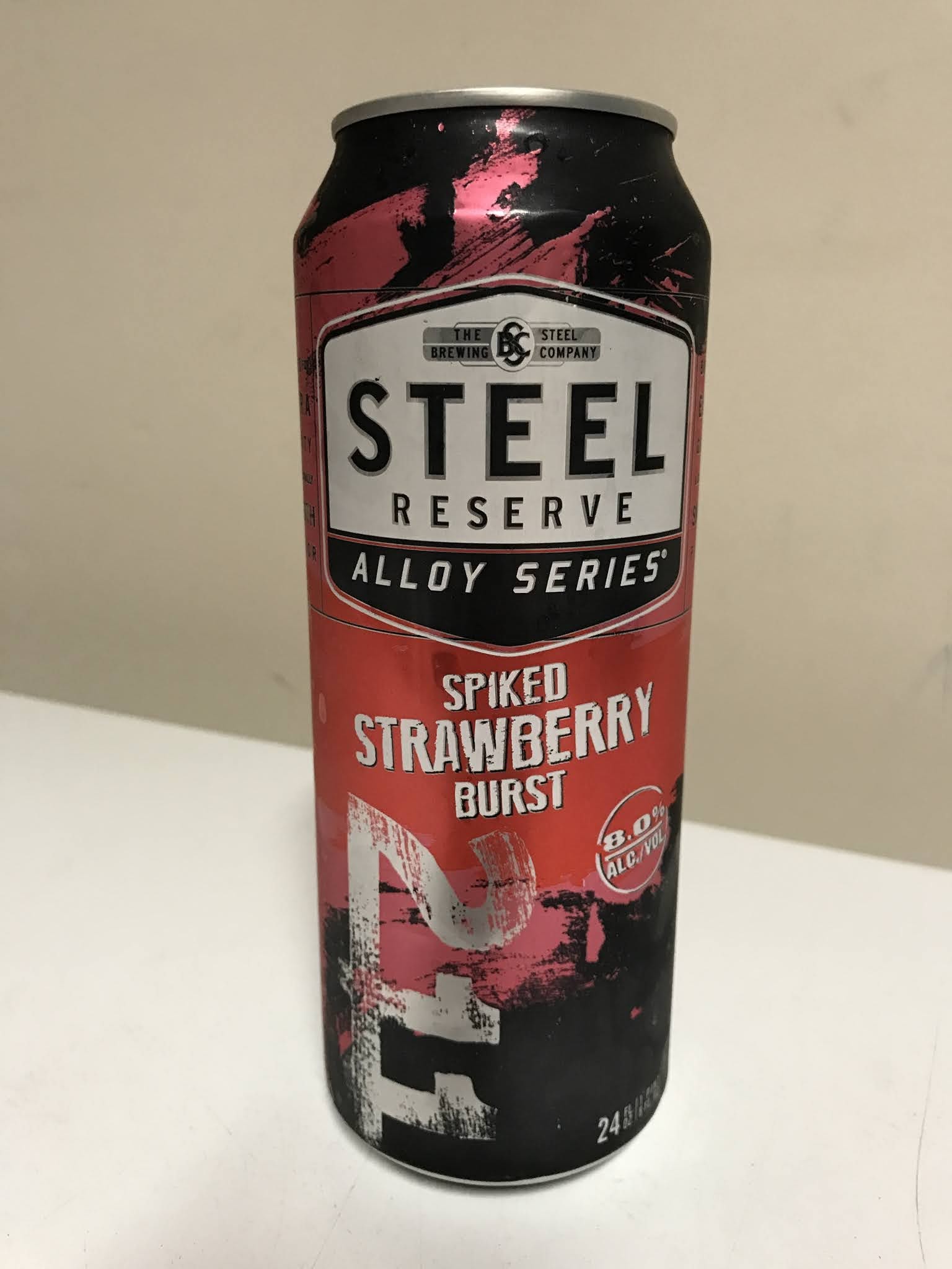 Malt Beverage Of The Week - Steel Reserve Spiked Strawberry Burst