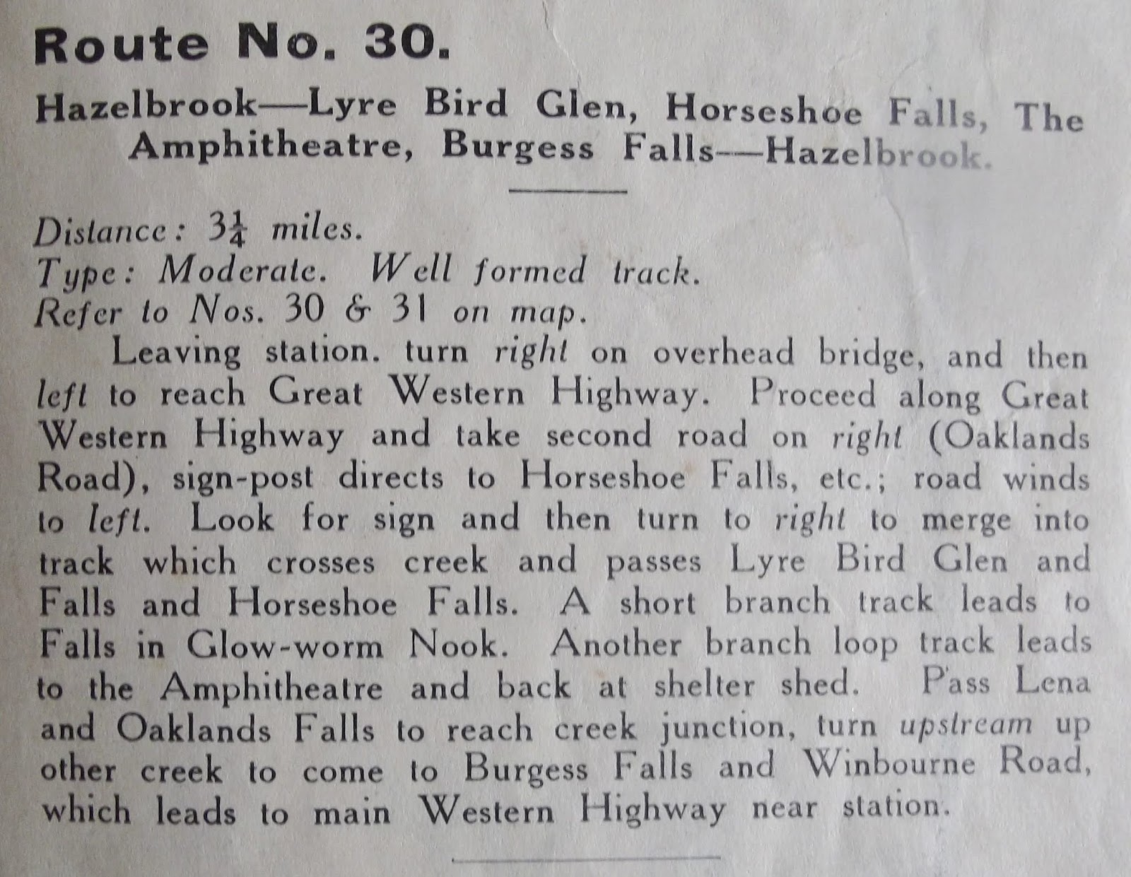 John's Blue Mountains Blog: 1938 MAP (PART 30): HAZELBROOK - LYRE BIRD ...