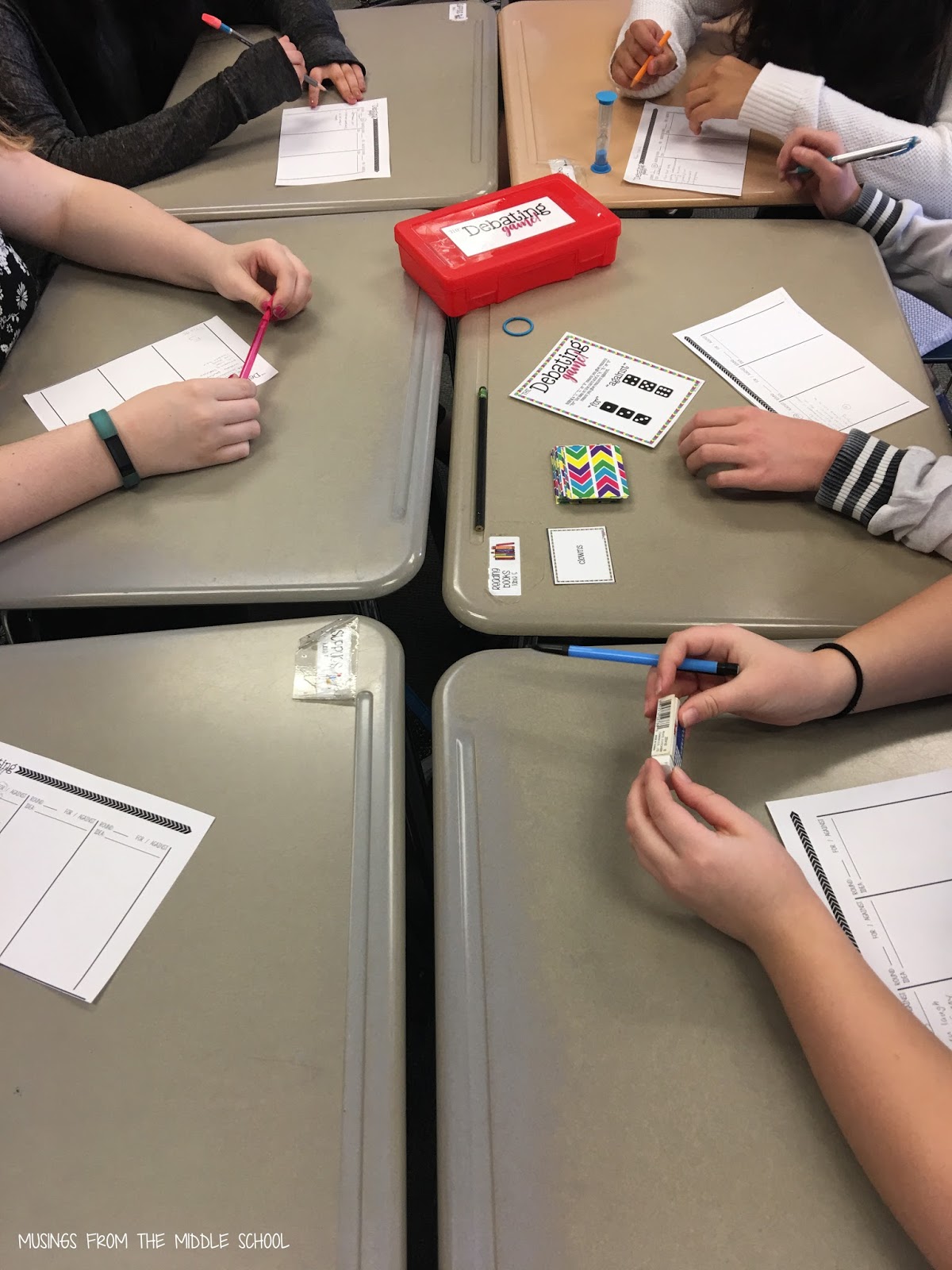 The Debating Game! - Musing From The Middle School