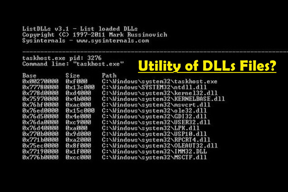 Taking a glance at the importance and utility of DLLs