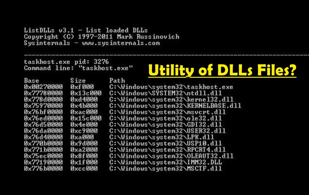 Taking a glance at the importance and utility of DLLs