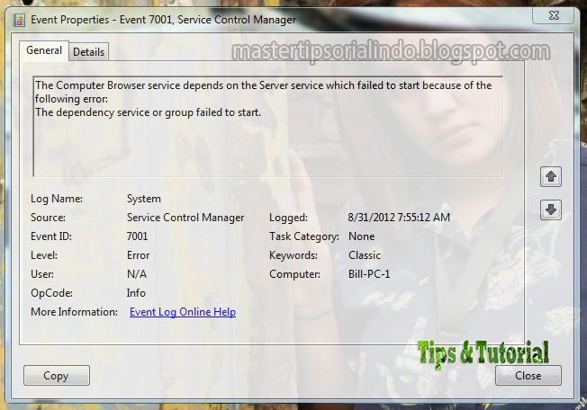 Memperbaiki Service Control Manager Event ID 7001 di Windows 10 ...