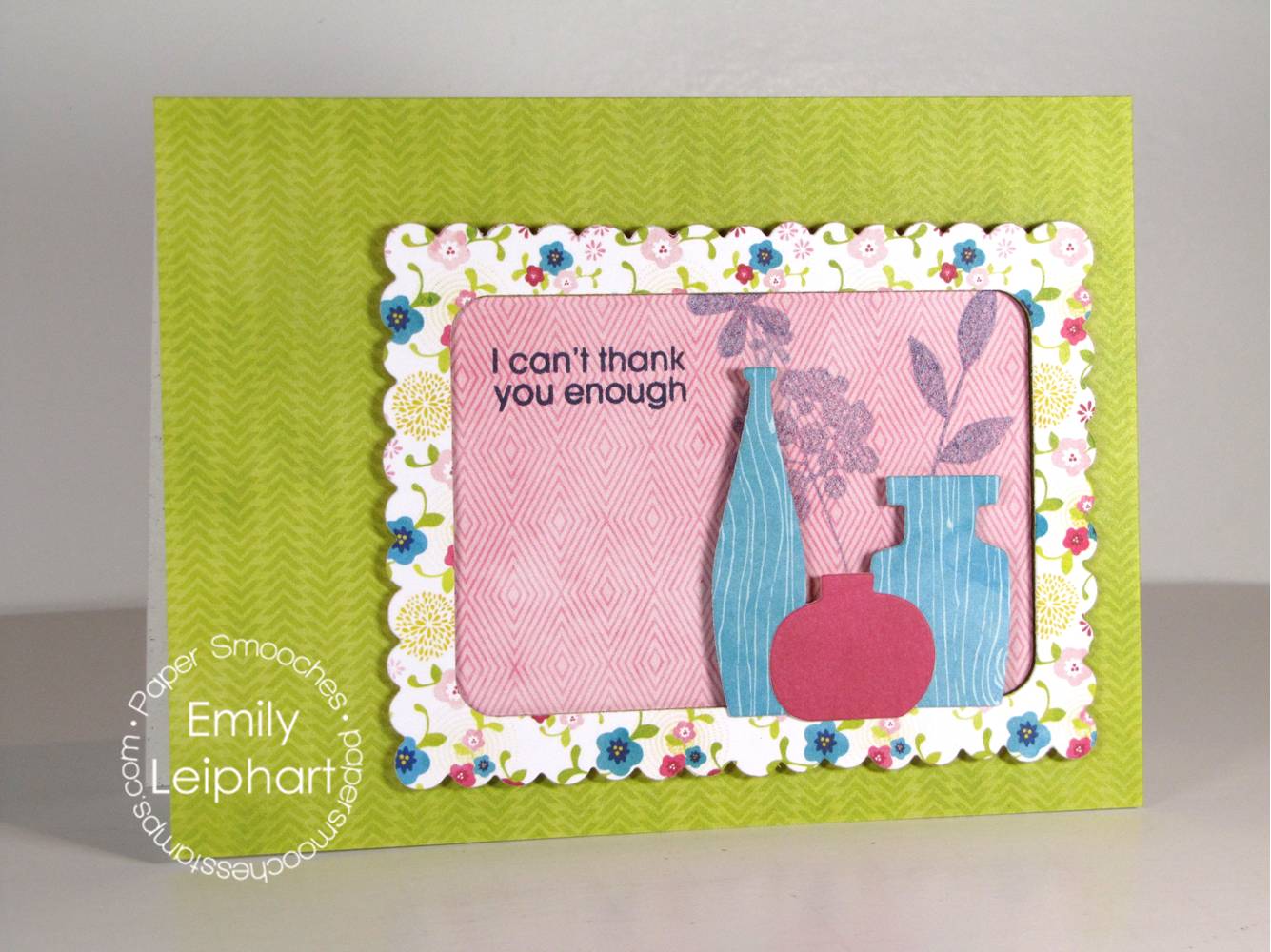 Emily Leiphart: {Paper Smooches} I Can't Thank You Enough