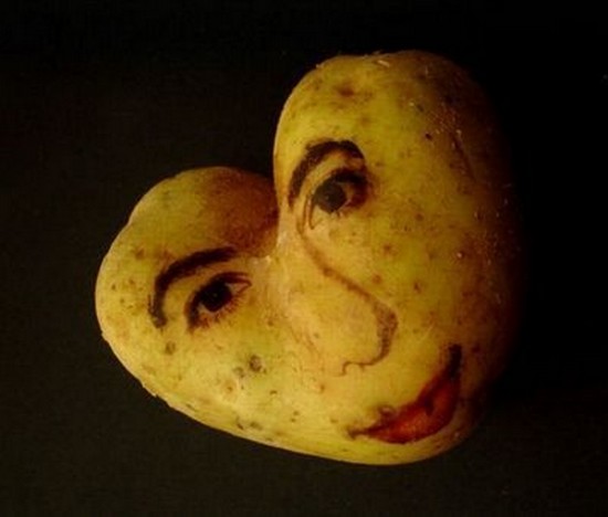 Potato Faces – Literally ~ Hampix