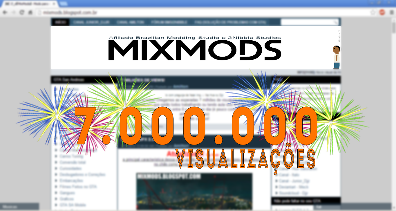 7 MILHÕES DE VIEWS! - MixMods - Mods para GTA SA e outros