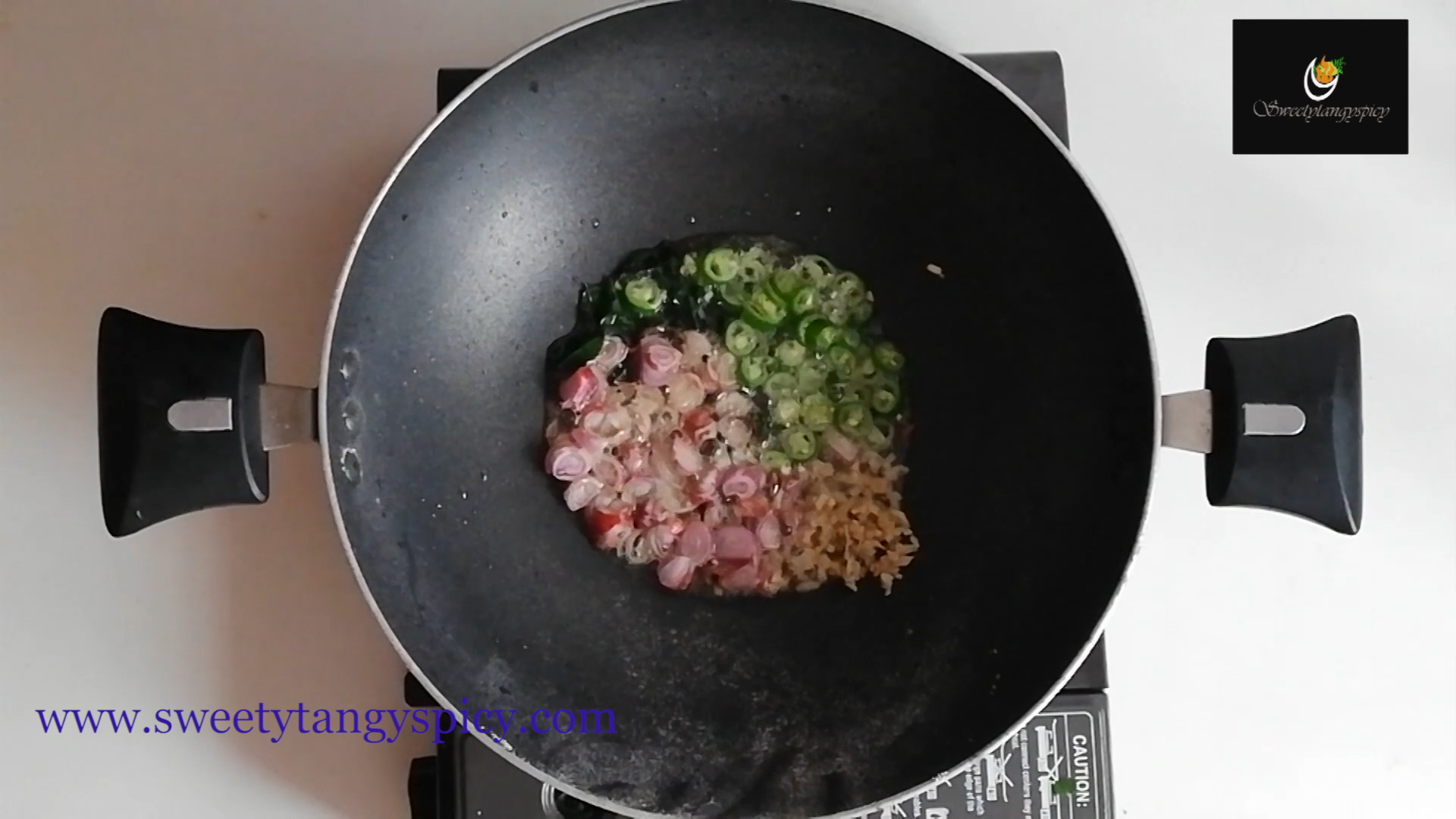 Sauté till the shallots turns translucent. Never over cook or brown the ...