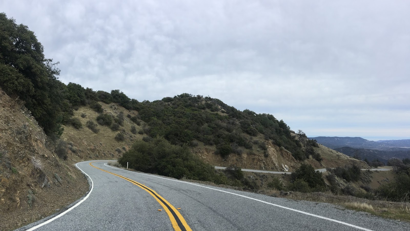 California State Route 130 and the Lick Observatory
