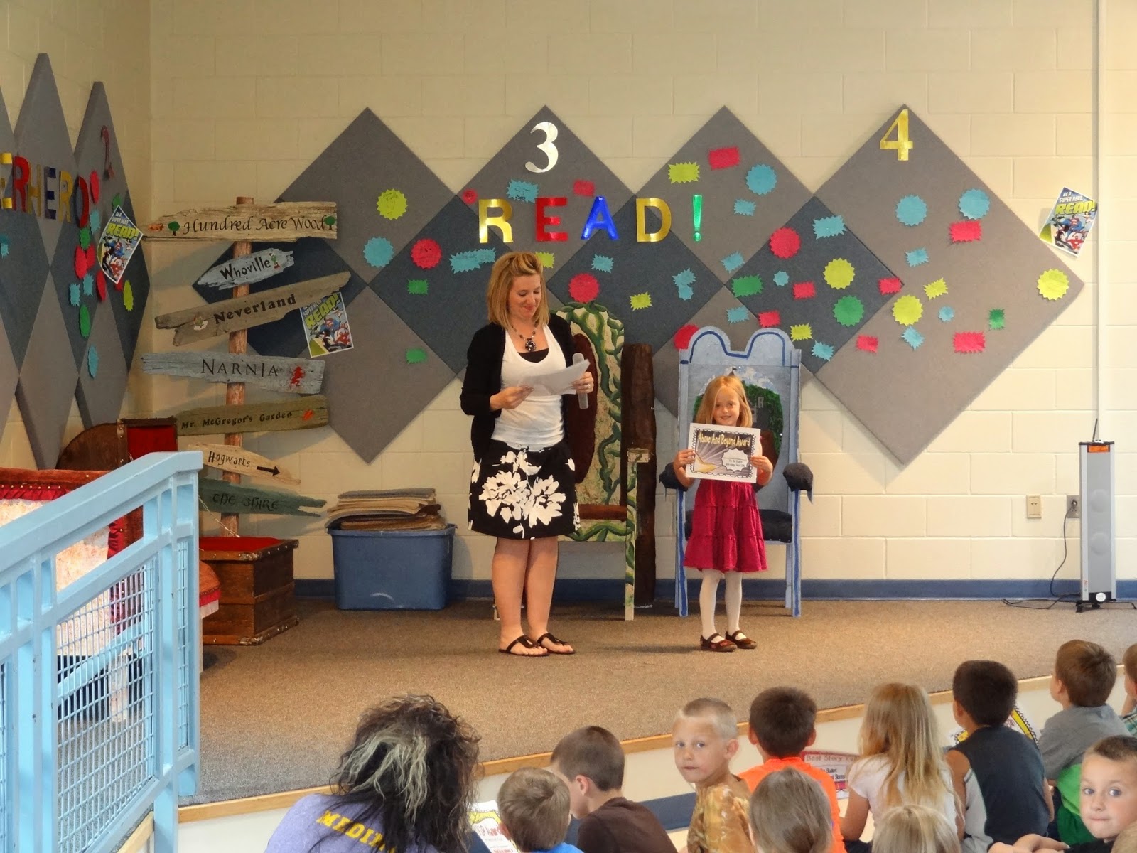 The Heward Family: Kindergarten Awards Ceremony