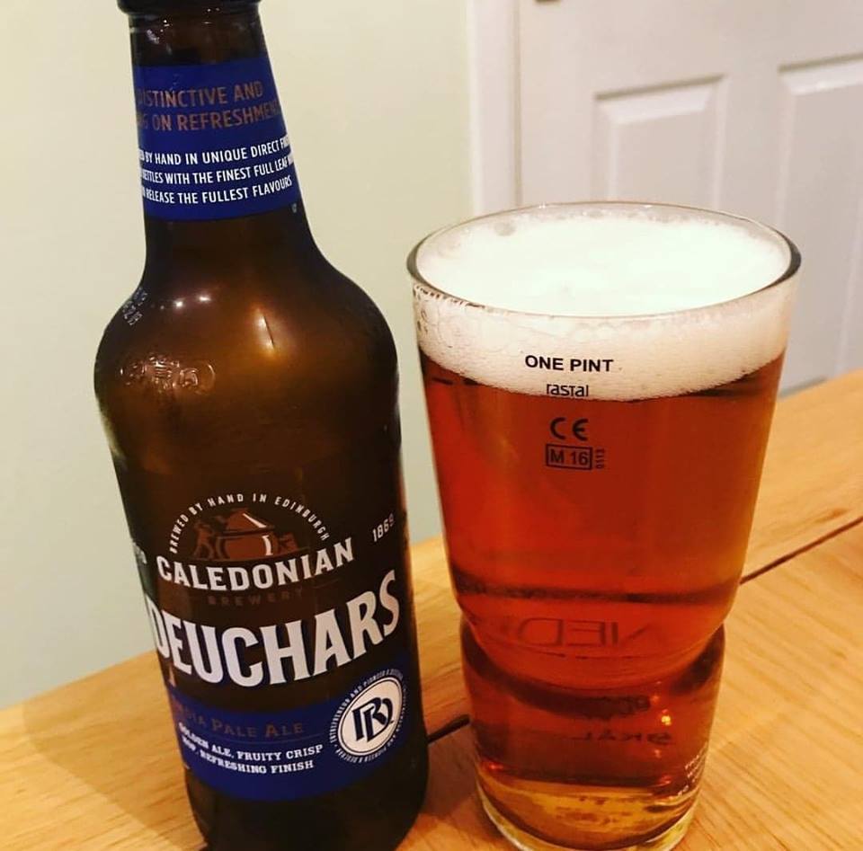 Bier+Randzaken = Caledonian Deuchars IPA - Schotland