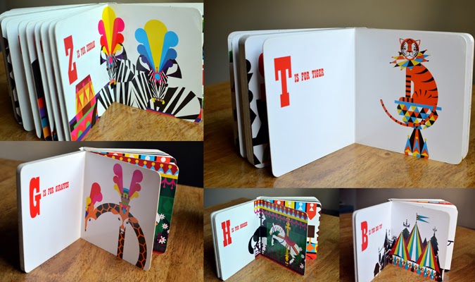 ABC circus book & matching game - Sisters, What!