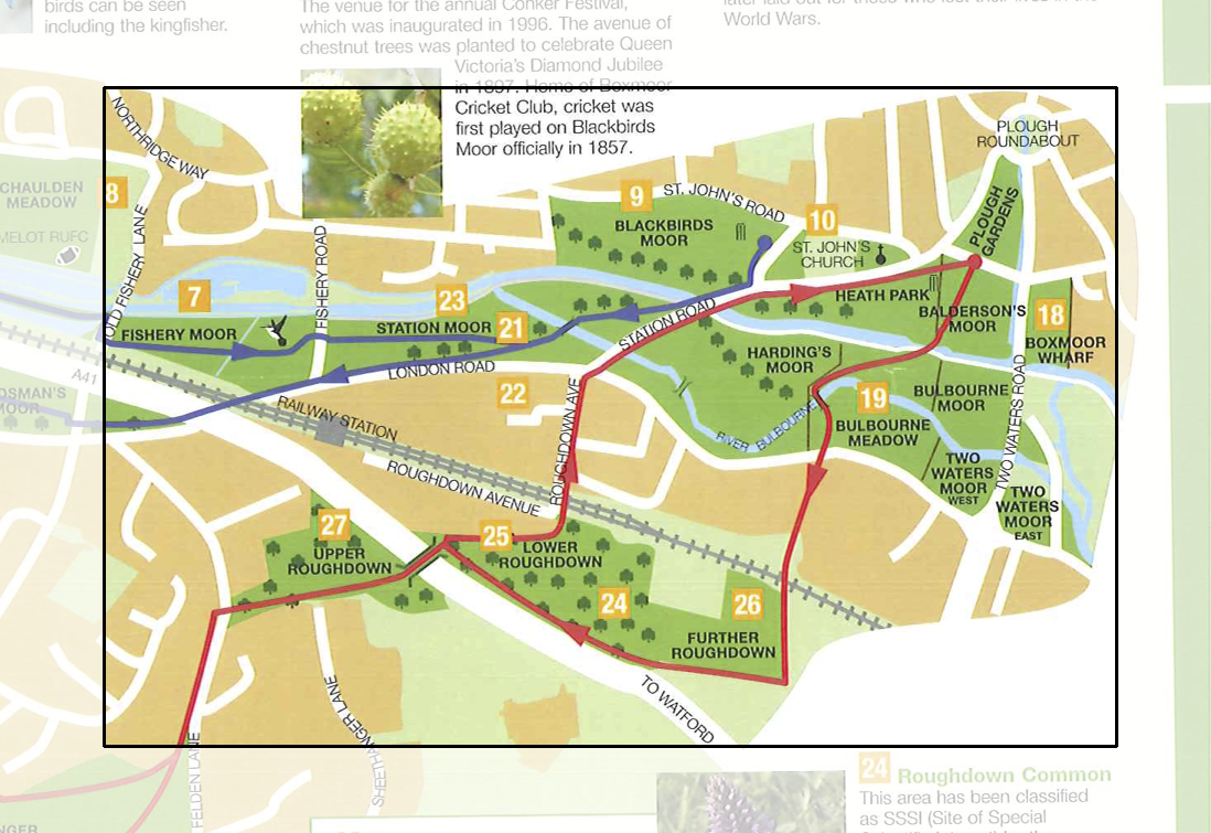 A Natural Interlude: Box Moor Trust (BMT) Maps