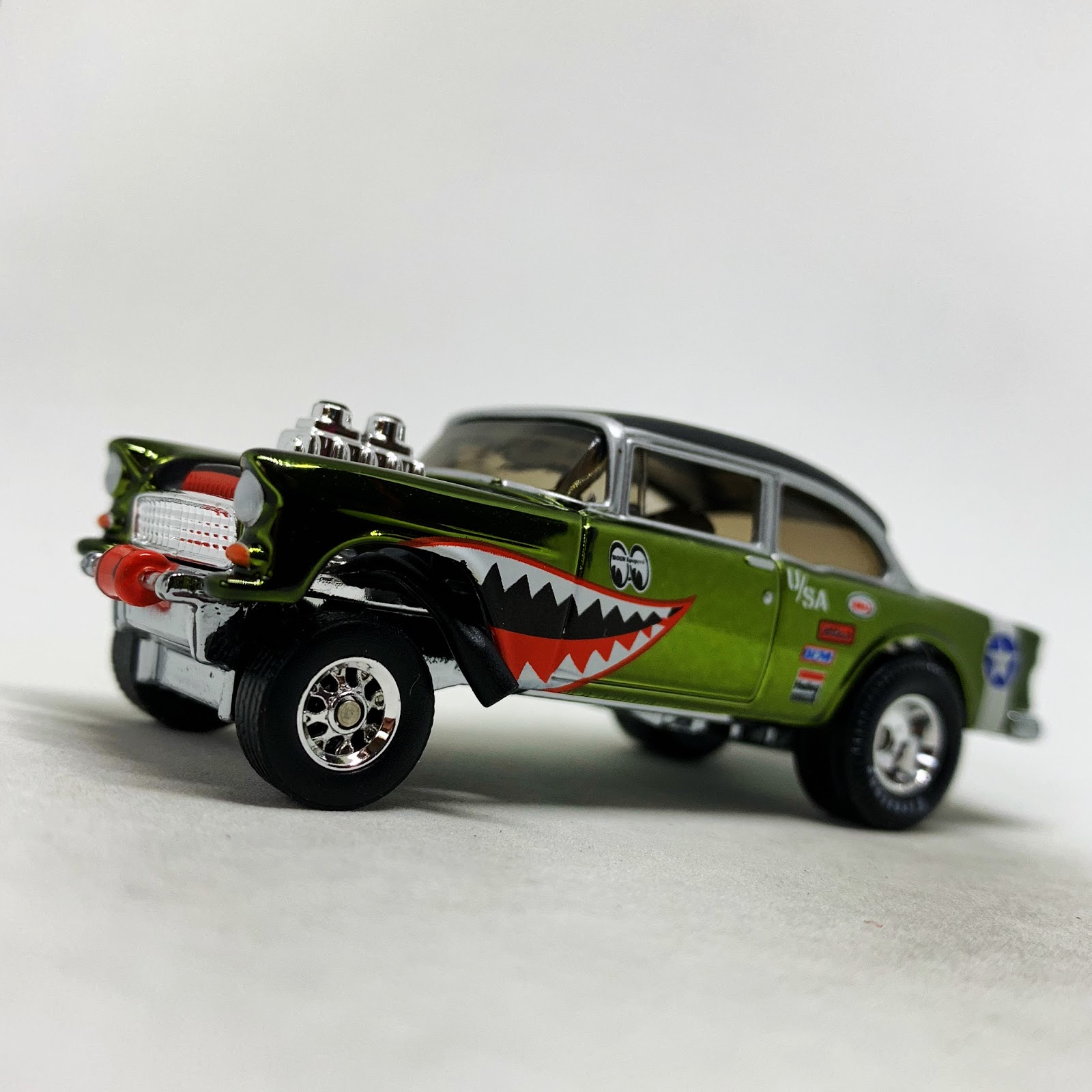 JULIAN'S HOT WHEELS BLOG: 1955 Chevy Bel Air Gasser (2019 RLC Exclusive ...
