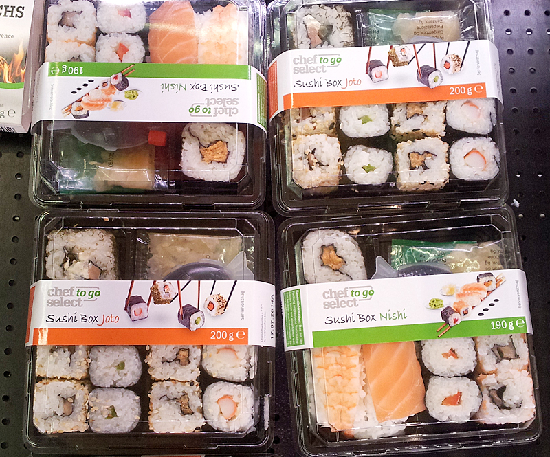 Kirschkuchen: [Review] Sushi bei Lidl