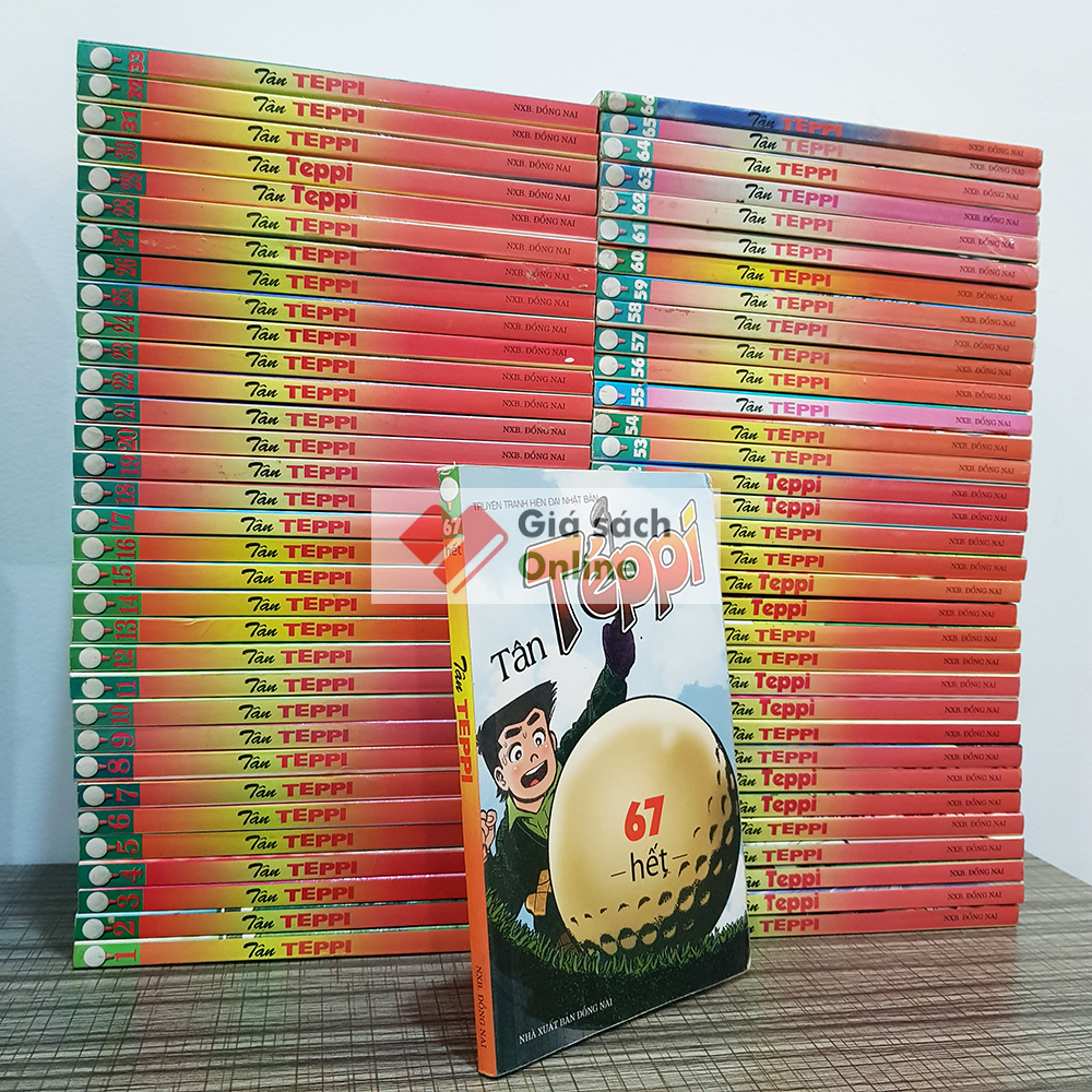 Trọn bộ 67 tập Tân Teppi - Tetsuya Chiba (rất hiếm) - Giá Sách Online.com