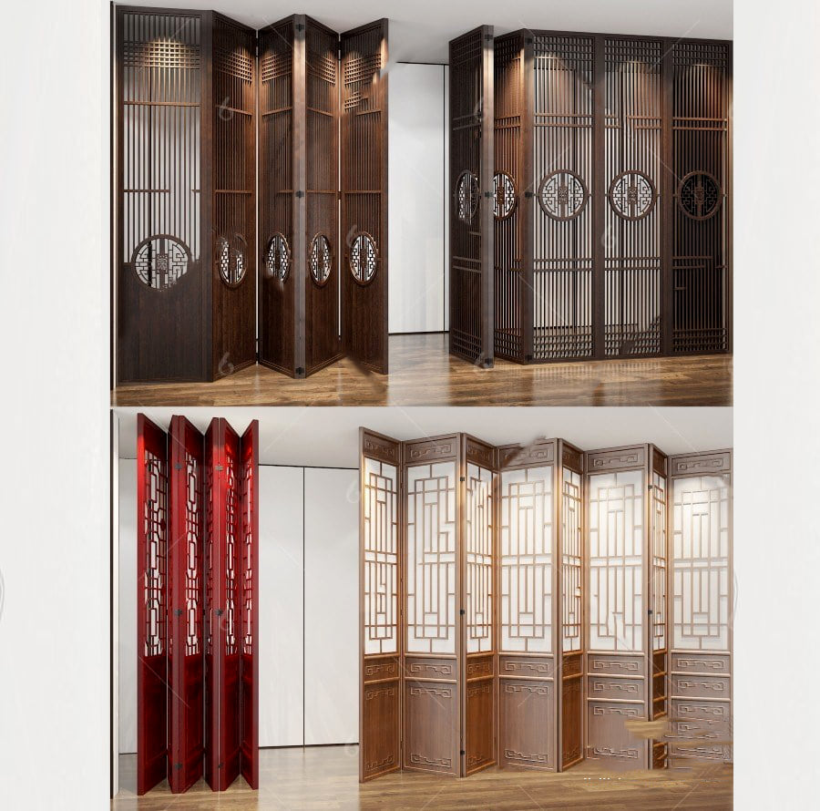 3. Door Folding Free Sketchup Model