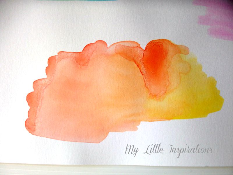 My Little Inspirations: Watercolor experiments