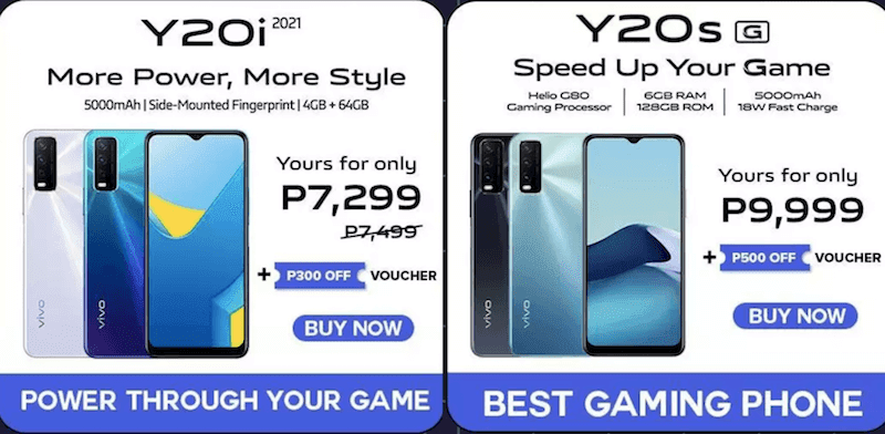 Deal: vivo Y20i 2021 and Y20s [G] receives price cut and discount ...