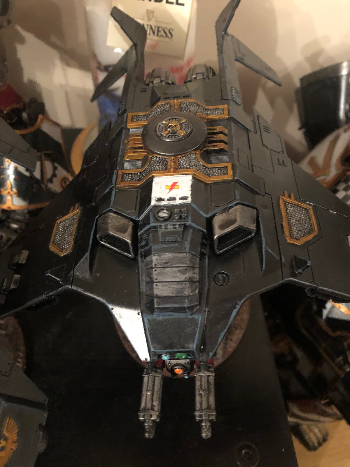 WeeMen: Deathwatch - Corvus Blackstars and Drop Pod - Completed