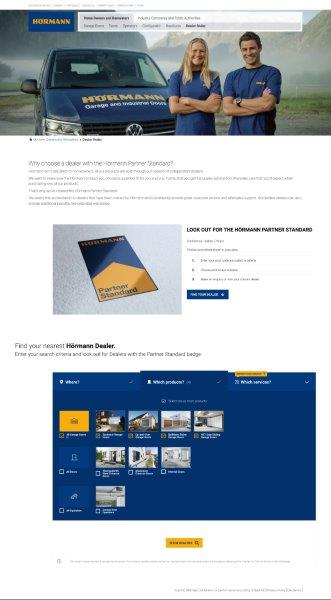 The Door Industry Journal: Hörmann Dealer Finder – Generating Success
