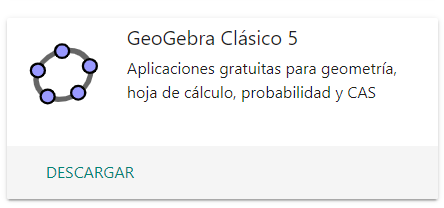 Para descargar GEOGEBRA CLASSIC 5 | Escuela Nº 3 de 1 "Onésimo ...