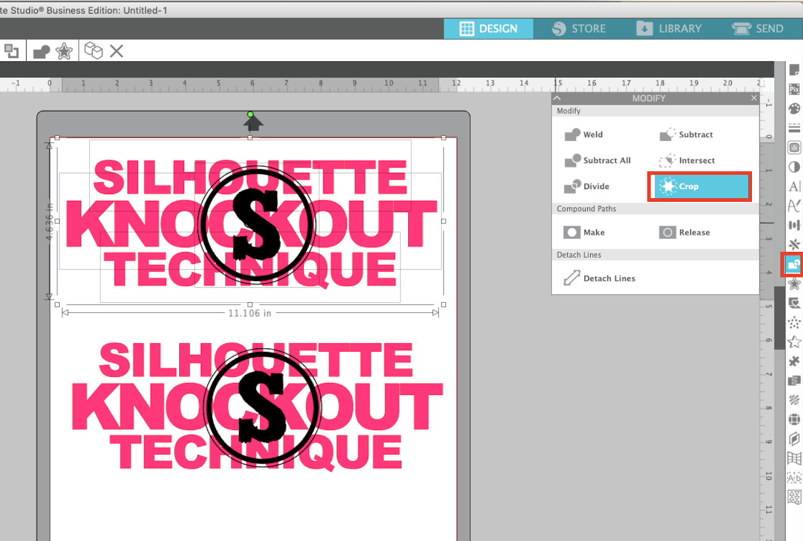 Silhouette Knockout Technique Tutorial: Updated for V4 - Silhouette School