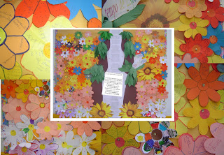 Atividades na Educaçao Infantil: mural primavera