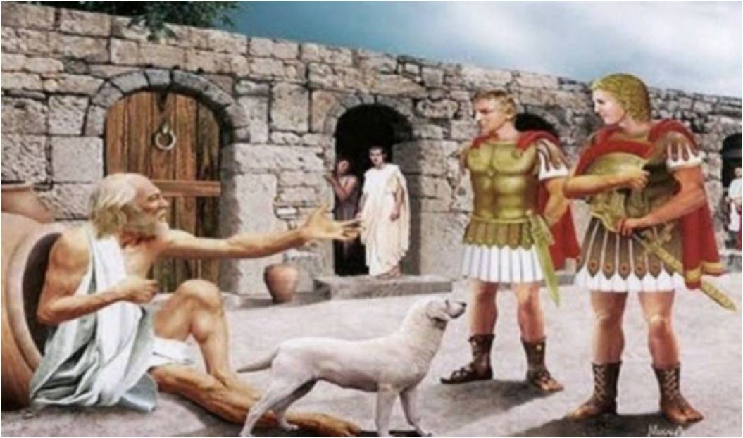 ΕΛΛΑΝΙΑ ΠΥΛΗ: Ο διάλογος του Μέγα Αλέξανδρου με τον Διογένη που θα σας ...