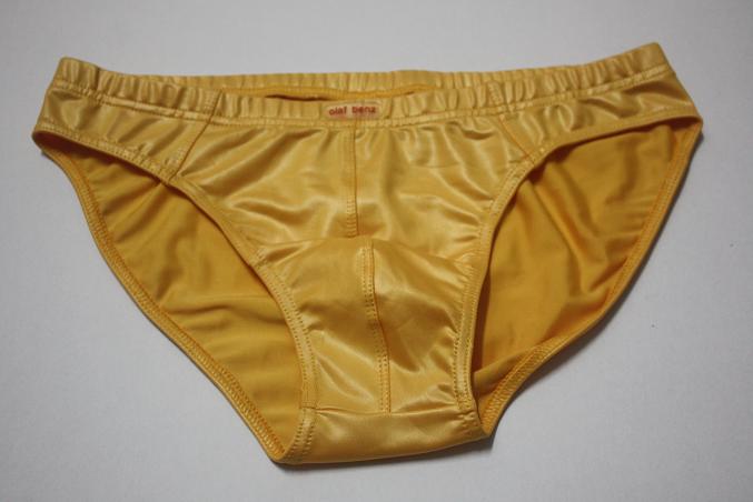 Fashion Care 2u Um469 1 Yellow Metallic Sexy Breif Mens Underwear