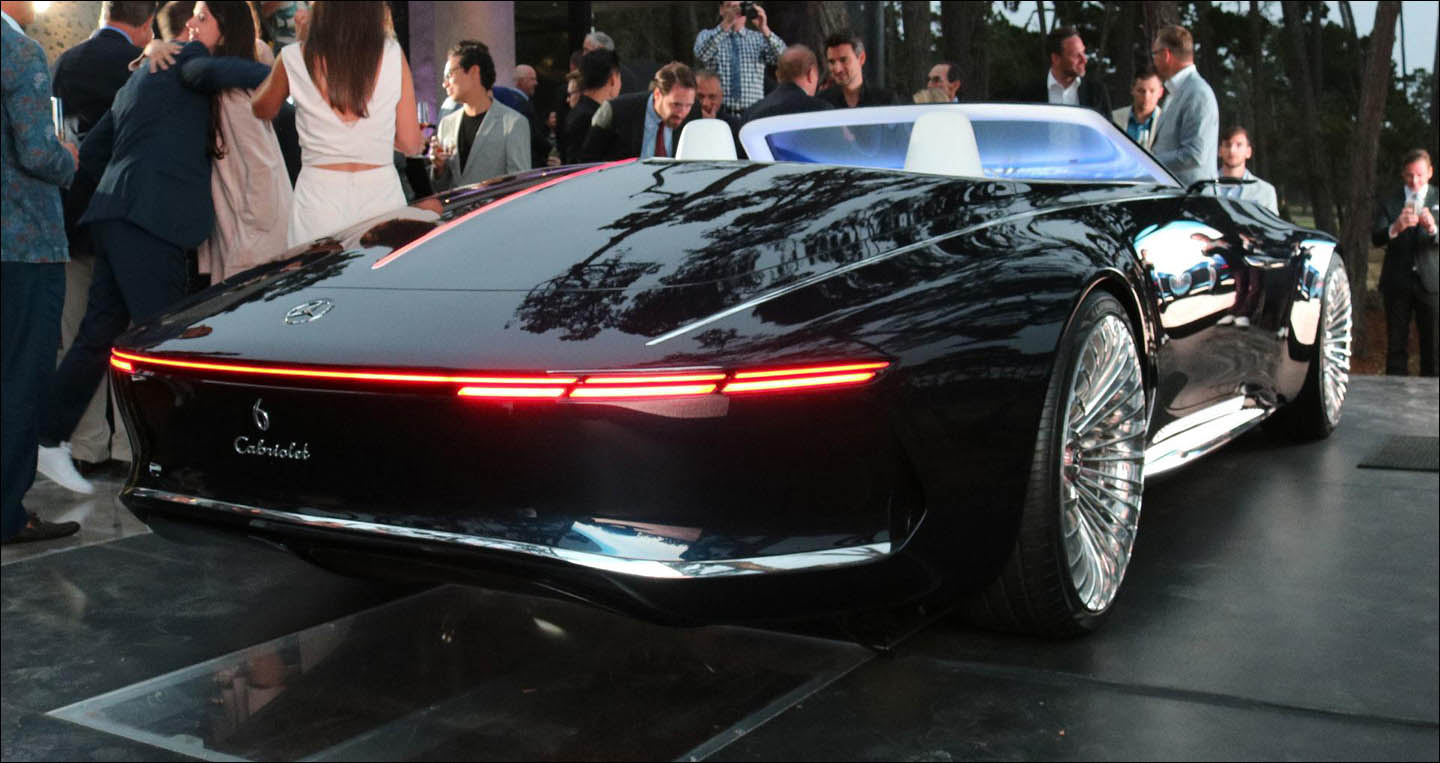 Vision Mercedes Maybach 6 Cabriolet chính thức ra mắt