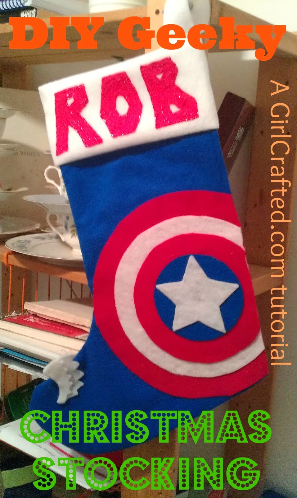 GIRL, CRAFTED: DIY: Craft a COOL Christmas Stocking