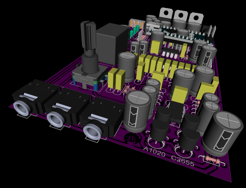 Digital Headphone Amplifier (Arduino + TDA7439)