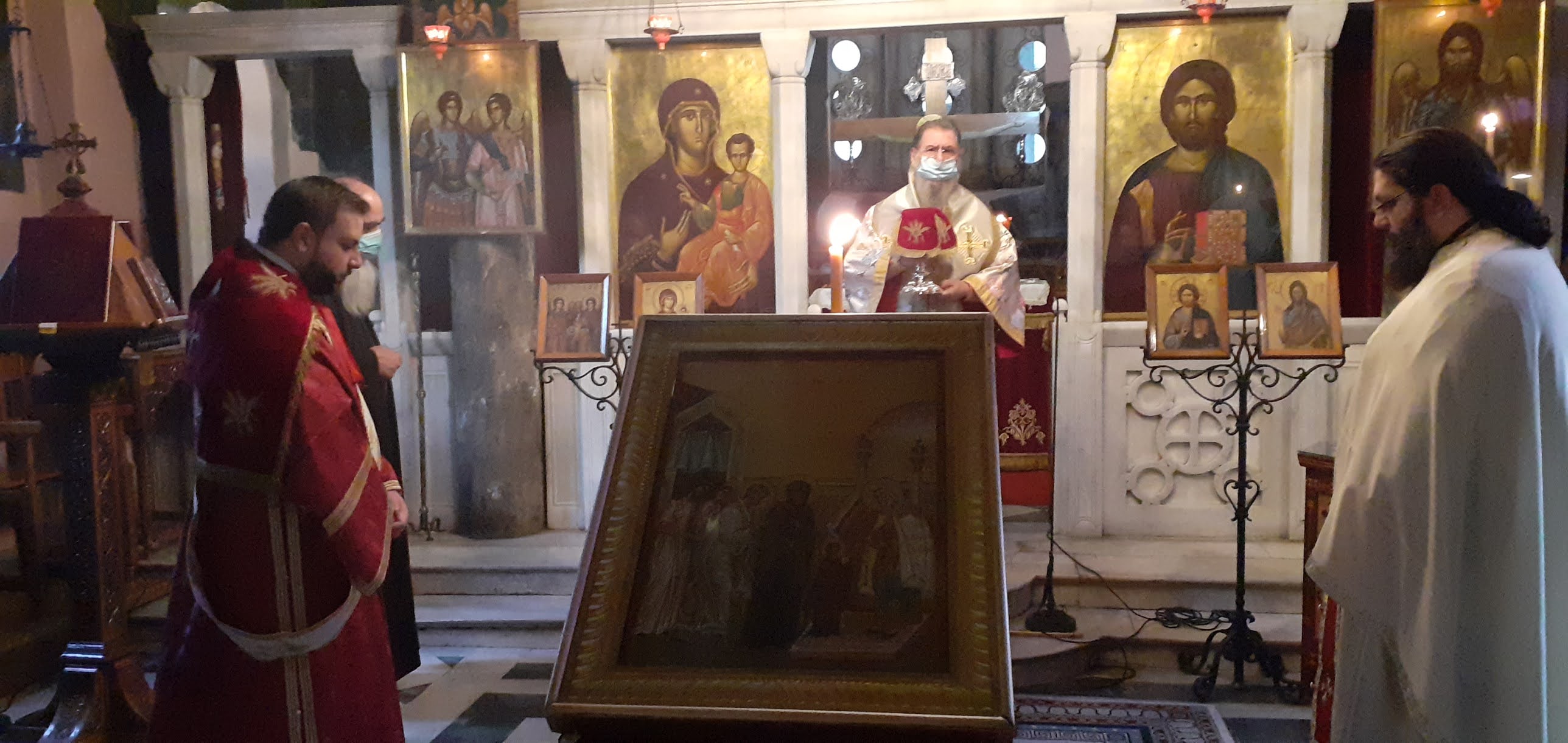 Ἱ.Μονή Ἀσωμάτων Πετράκη: Των Εισοδιων της Υπεραγιας Θεοτοκου 21. 11. 2020