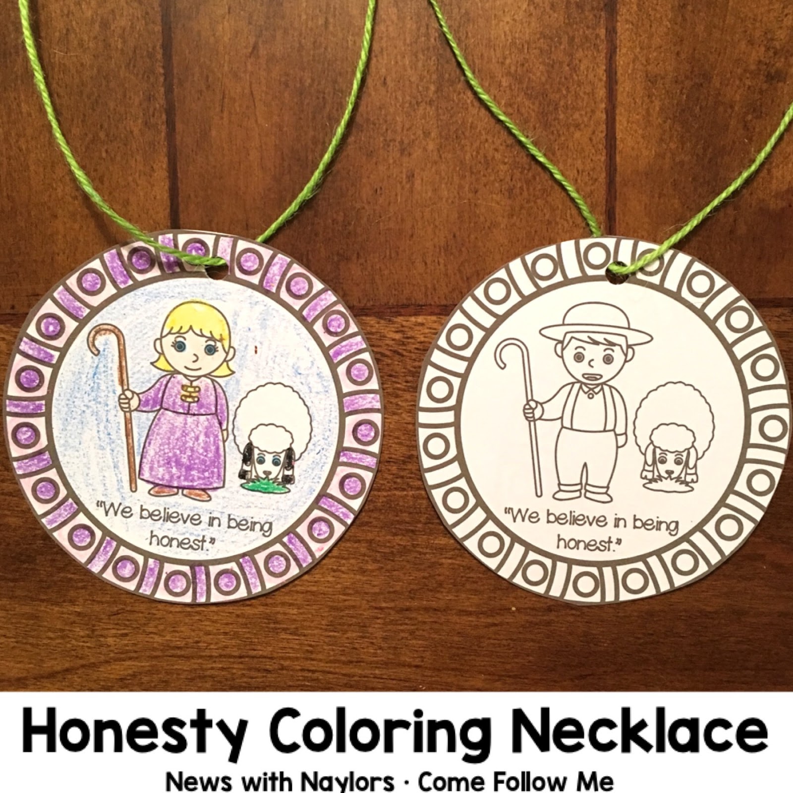 We Believe in Being Honest - September Come Follow Me