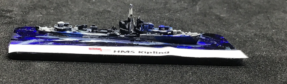 The Analogue Hobbies Painting Challenge: From PeterD K Class Destroyers ...