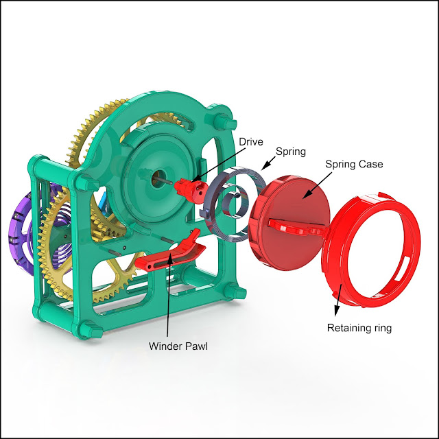 Wooden Clocks: A design for a Minute engine
